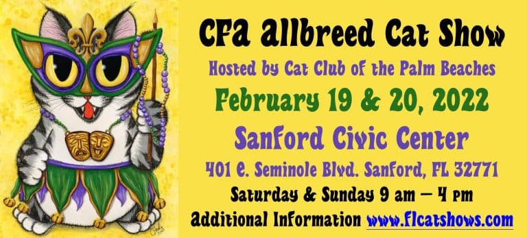 CFAA All Breed Cat Show - Sanford Main
