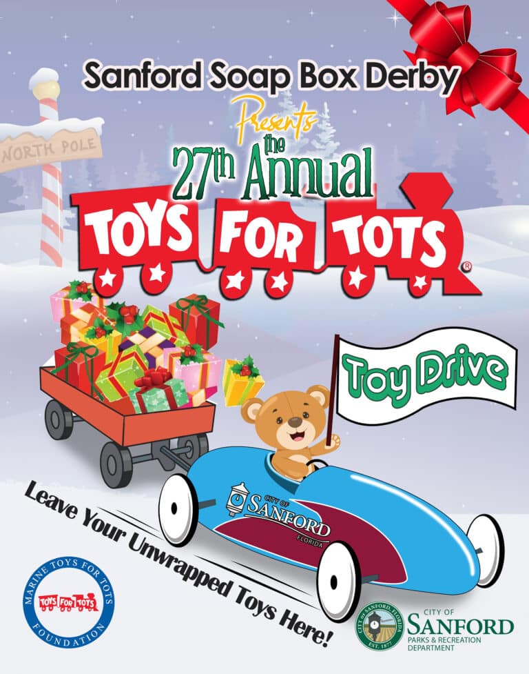 27th Annual Toys for Tots Soap Box Derby Rally - Sanford Main