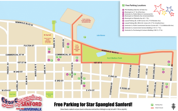 🎇 Star Spangled Sanford - Sanford Main